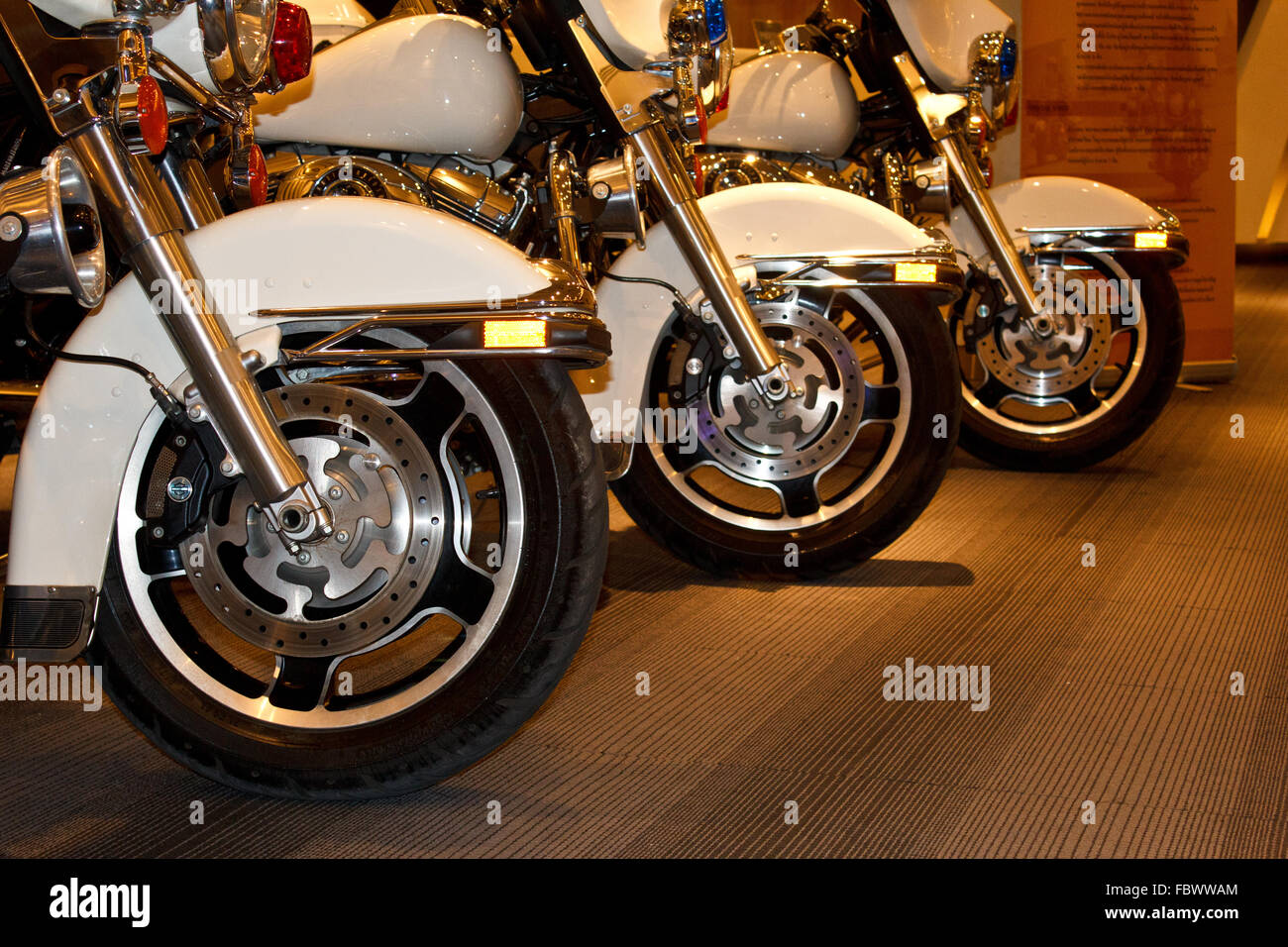 police motorbike wheel2 Stock Photo - Alamy