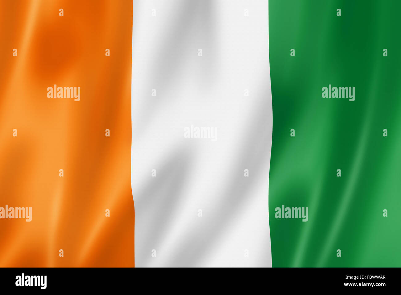 Ivorian flag hi-res stock photography and images - Alamy
