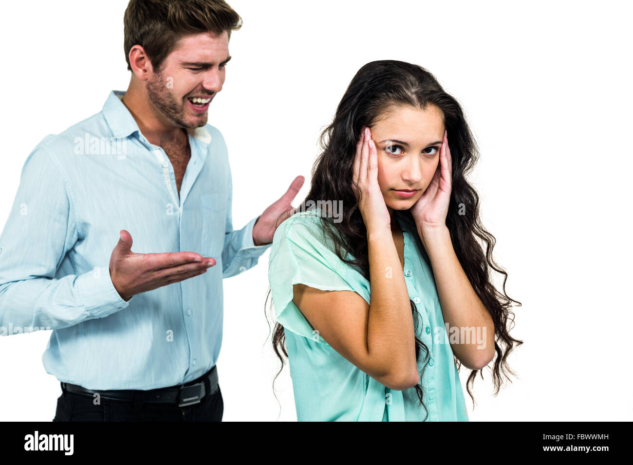 Frustrated couple having argument Stock Photo - Alamy Frustrated couple having argument Stock Photo - Alamy