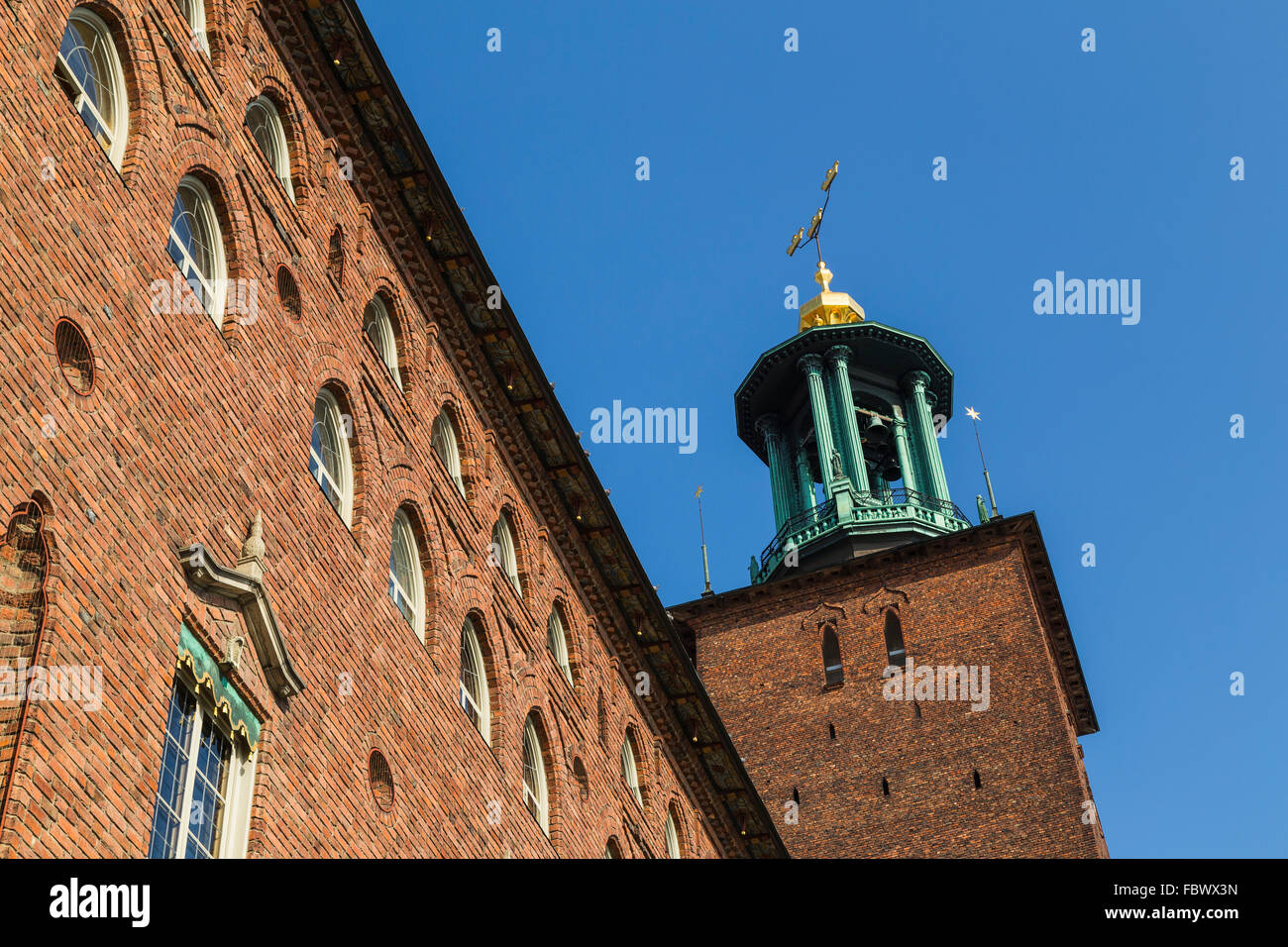 Stockholm's town hall, the Stadshuset Stock Photo - Alamy