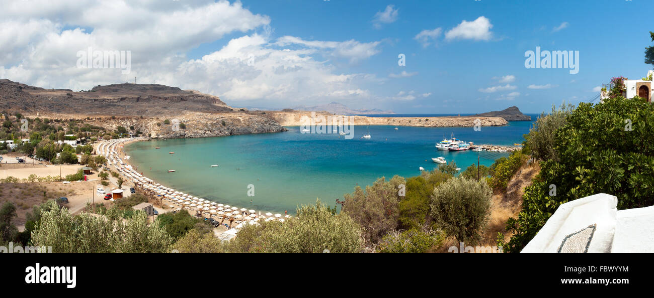 Lindos ocean hi-res stock photography and images - Alamy