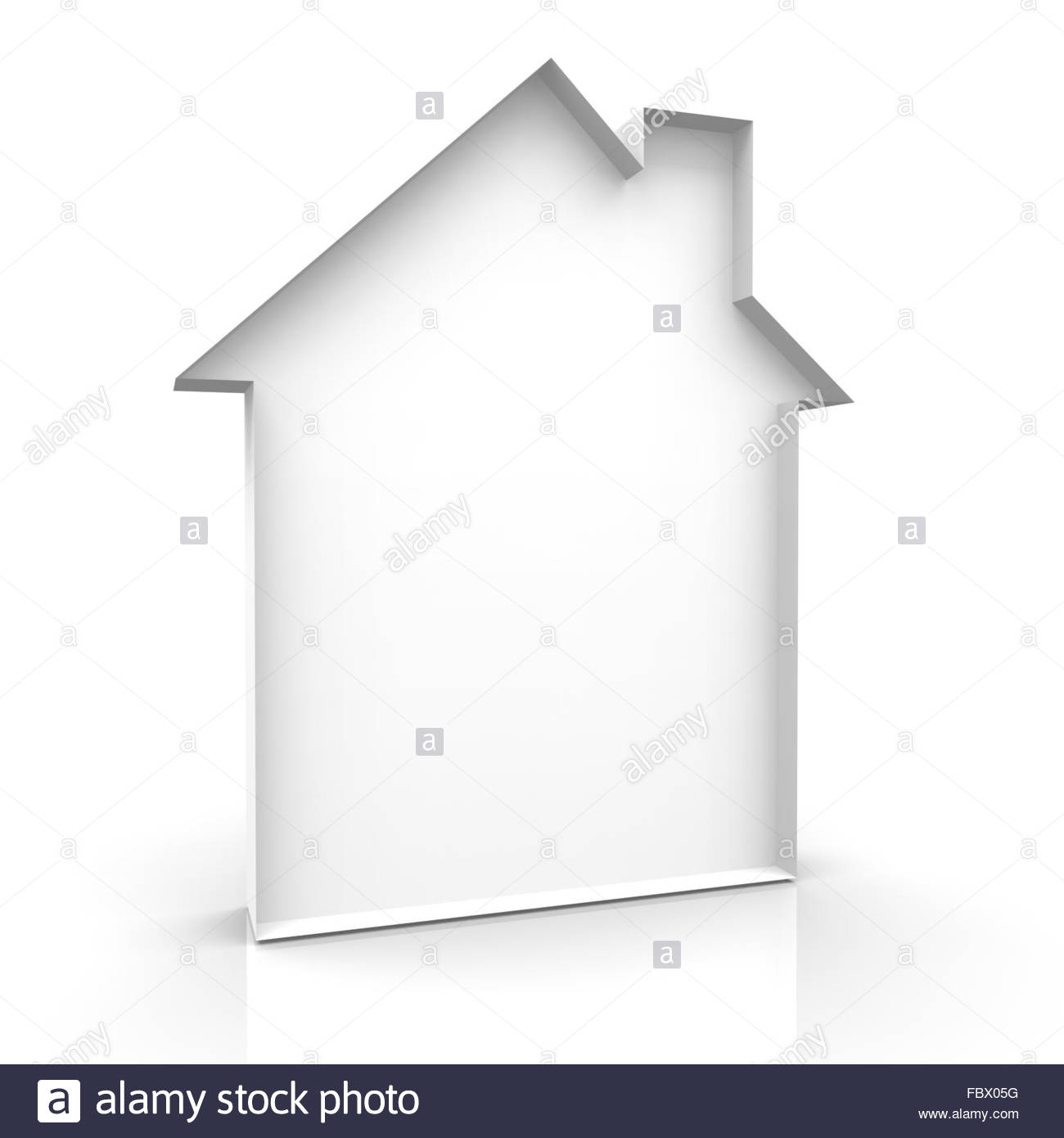 House Outline Architecture Stock Photos & House Outline Architecture ...