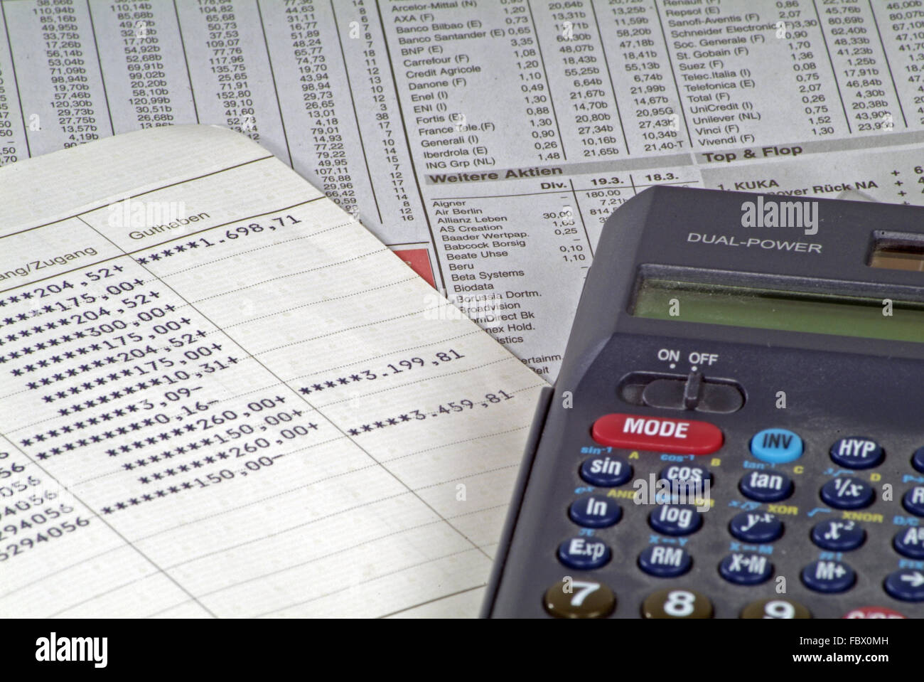 Savings bank book hi-res stock photography and images - Alamy