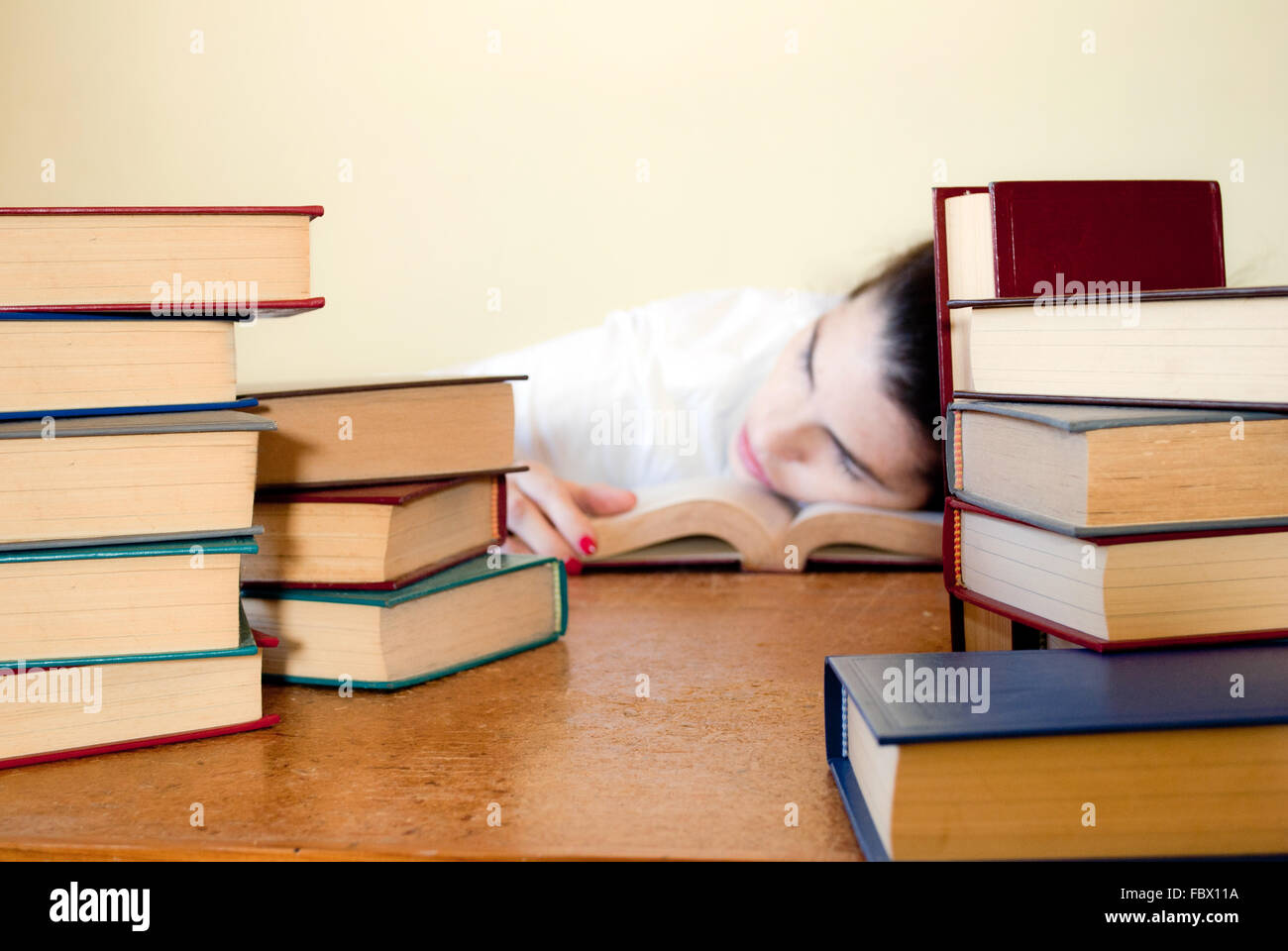 Studying hard hi-res stock photography and images - Alamy