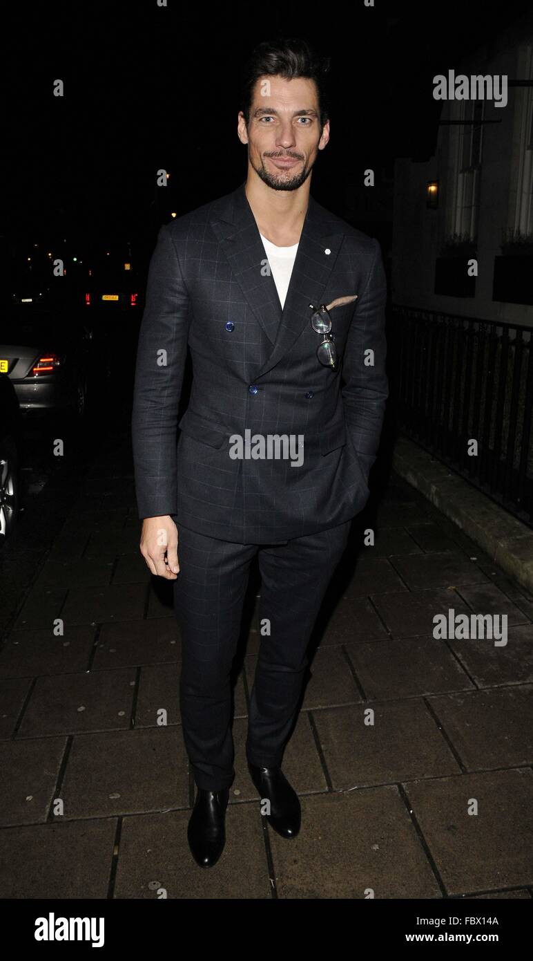 London, England, UK. David Gandy attends the Tommy Hilfiger & Jonathan ...