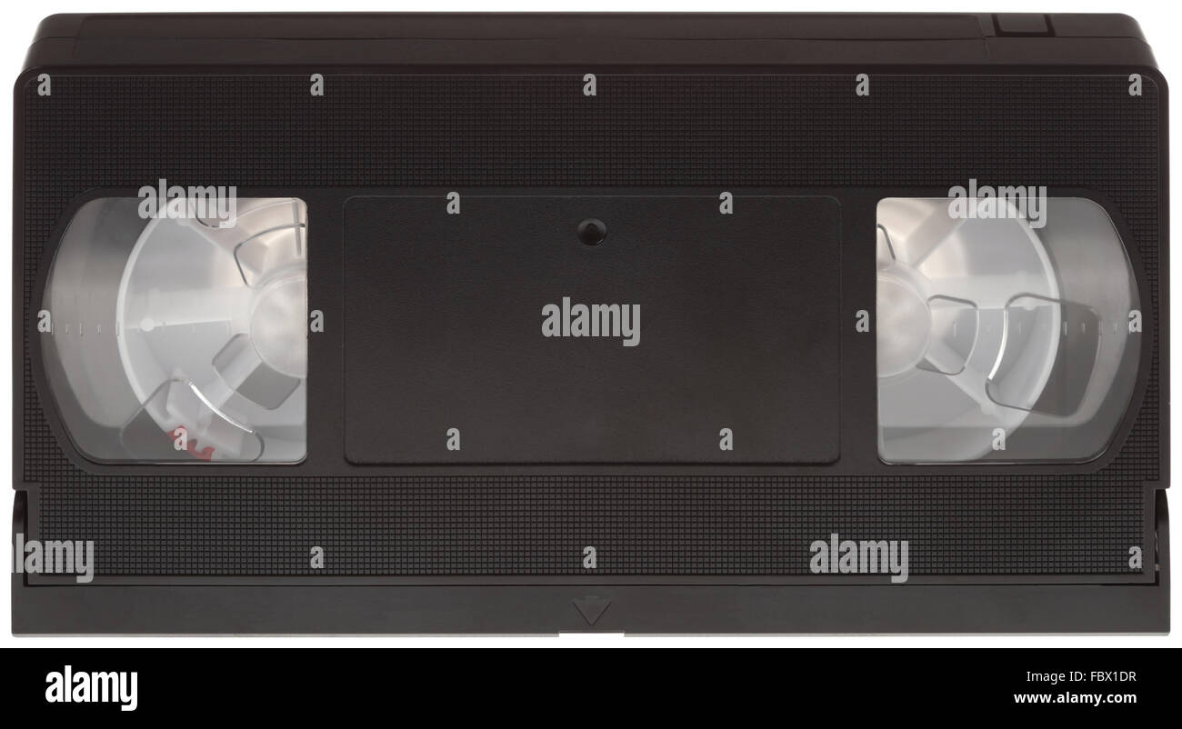 VHS Cassette Cutout Stock Photo - Alamy