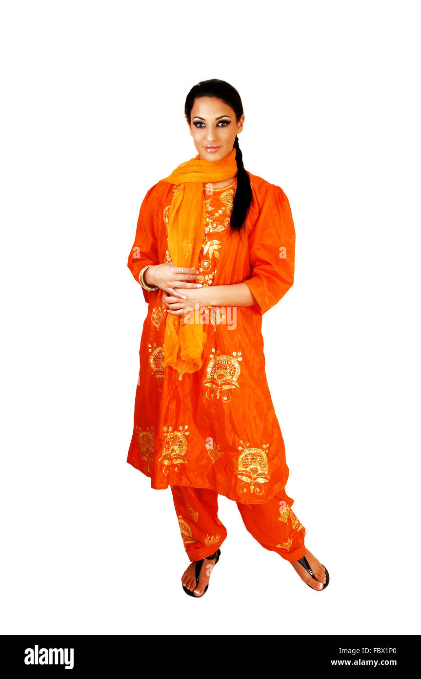 Indian Woman Standing