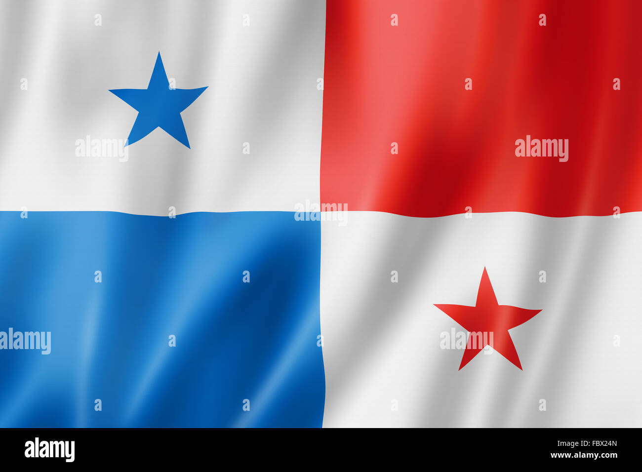 Panamanian National Flag High Resolution Stock Photography and Images ...