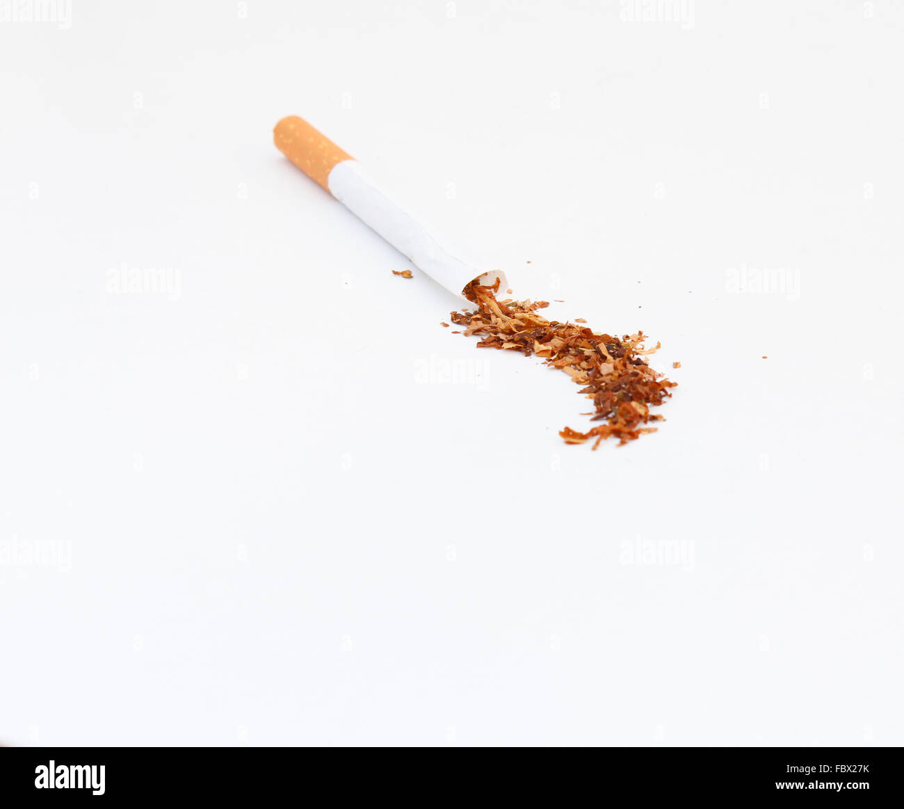 Inside a Cigarette Stock Photo - Alamy