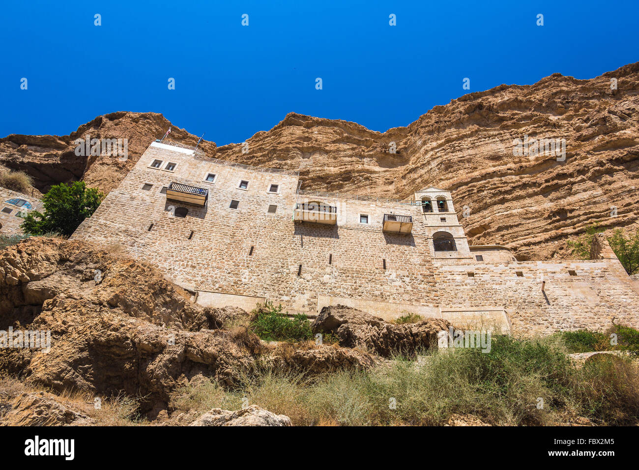 Monastery of St. George Israel Stock Photo - Alamy