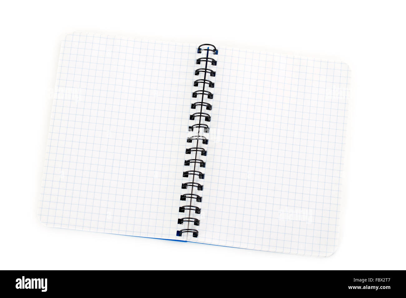 Empty notebook pages text Cut Out Stock Images & Pictures - Alamy