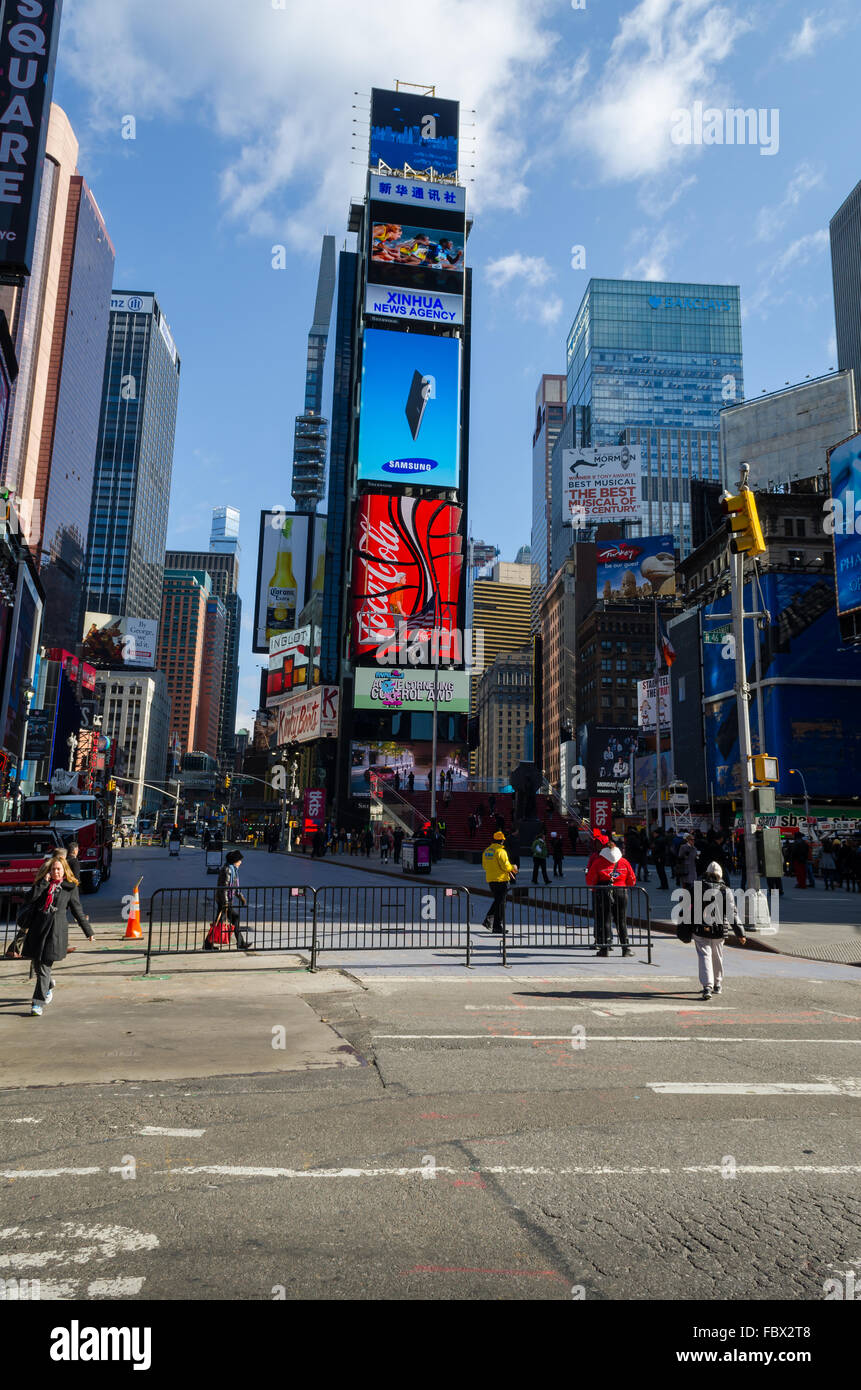 Time Square, New York Stock Photo - Alamy