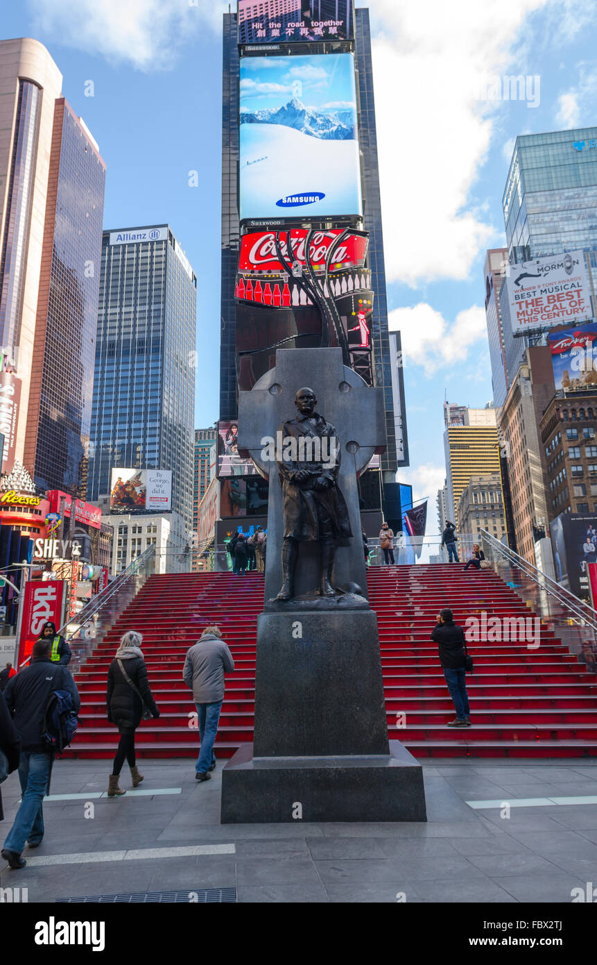 Time Square, New York Stock Photo - Alamy