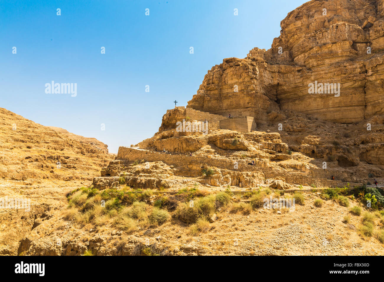 Monastery of St. George Israel Stock Photo - Alamy