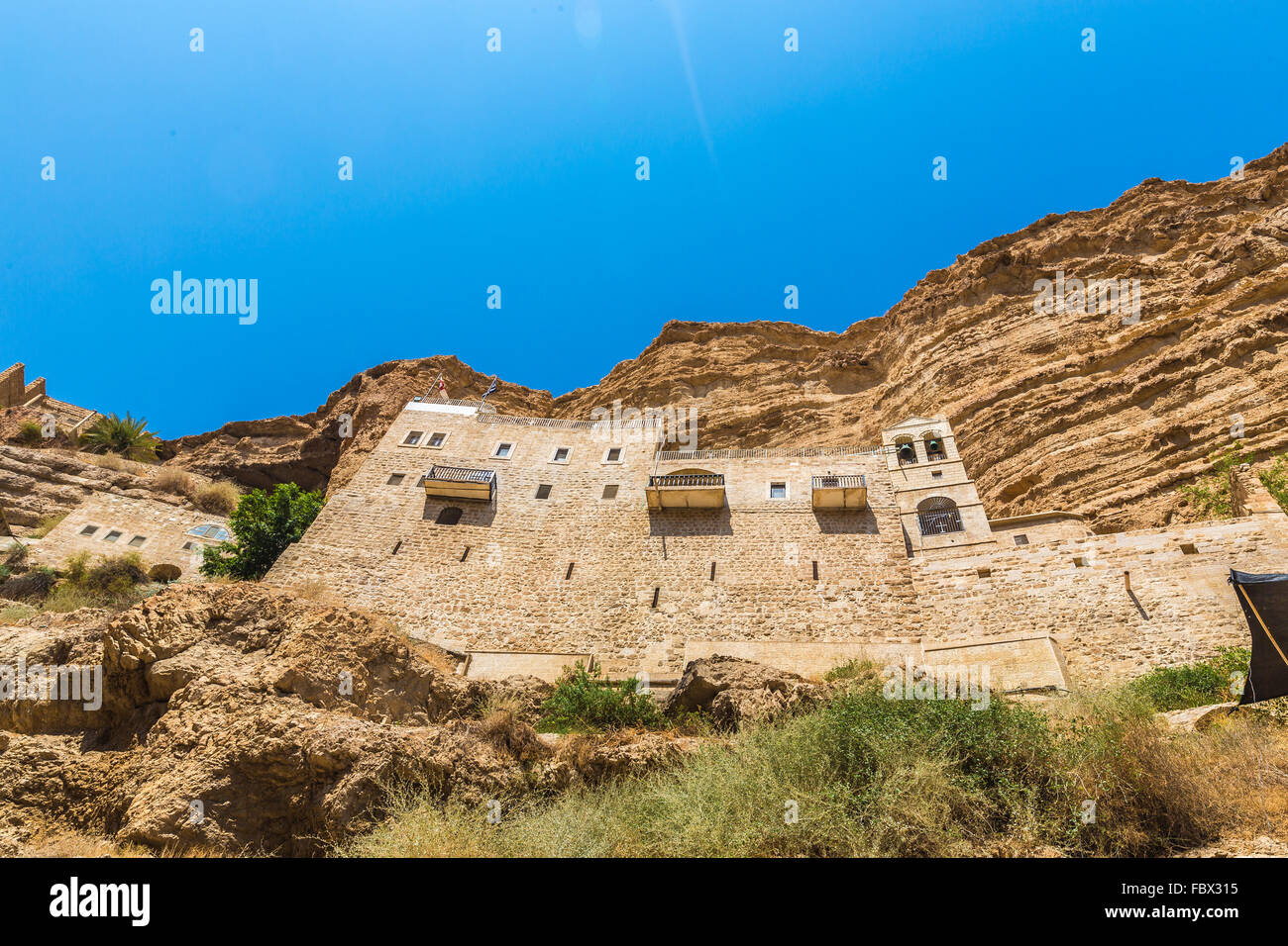 Monastery of St. George Israel Stock Photo - Alamy