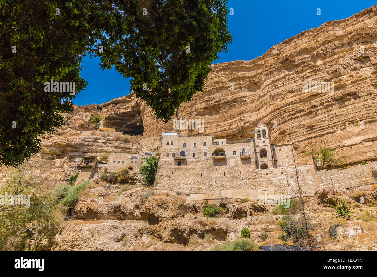 Monastery of St. George Israel Stock Photo - Alamy