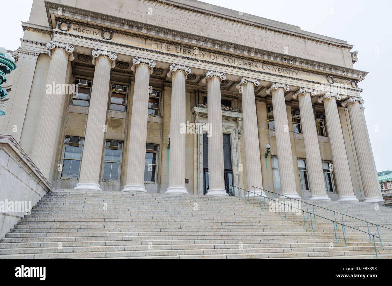 Columbia University Library Stock Photo - Alamy