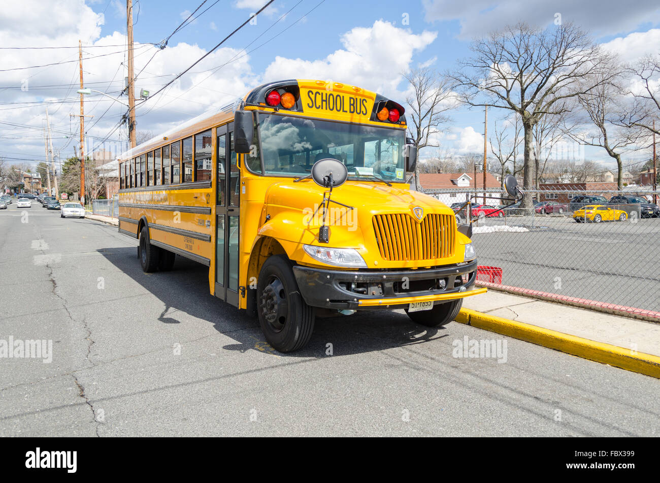 American School Bus Stock Photo - Alamy