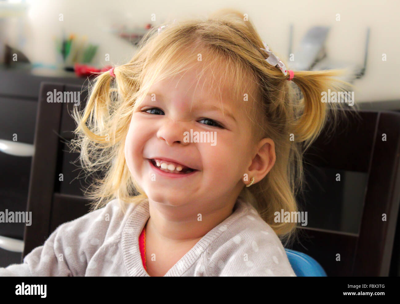Child smiles with cheese hi-res stock photography and images - Alamy