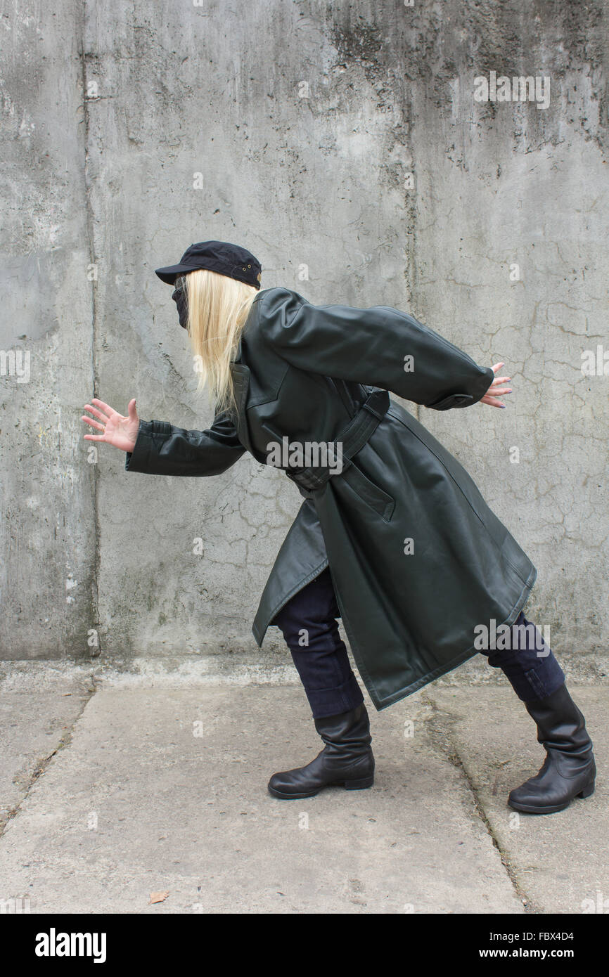 Masked woman hi-res stock photography and images - Alamy