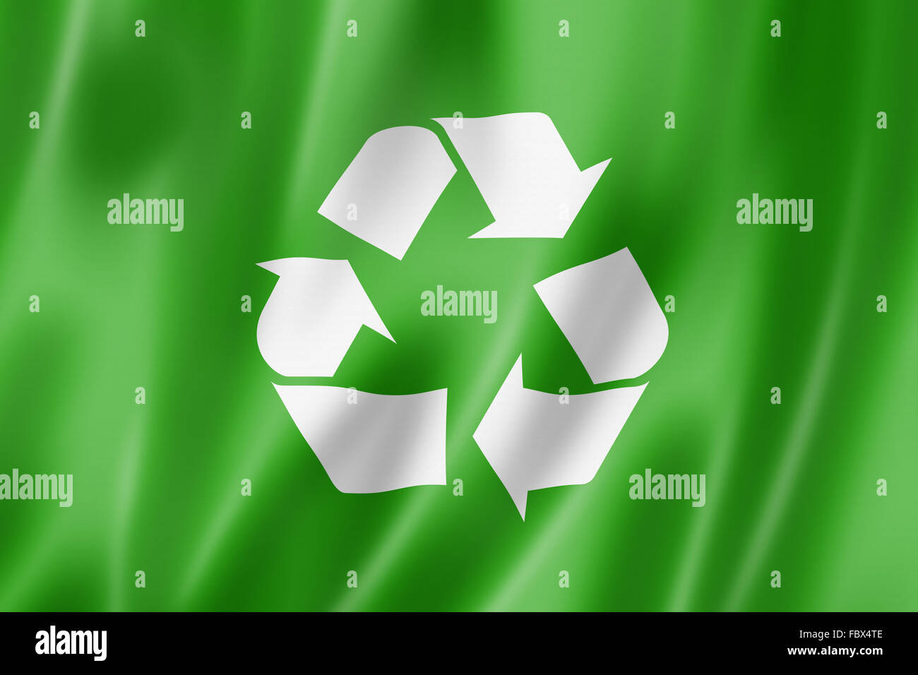 Recycling symbol flag hi-res stock photography and images - Alamy