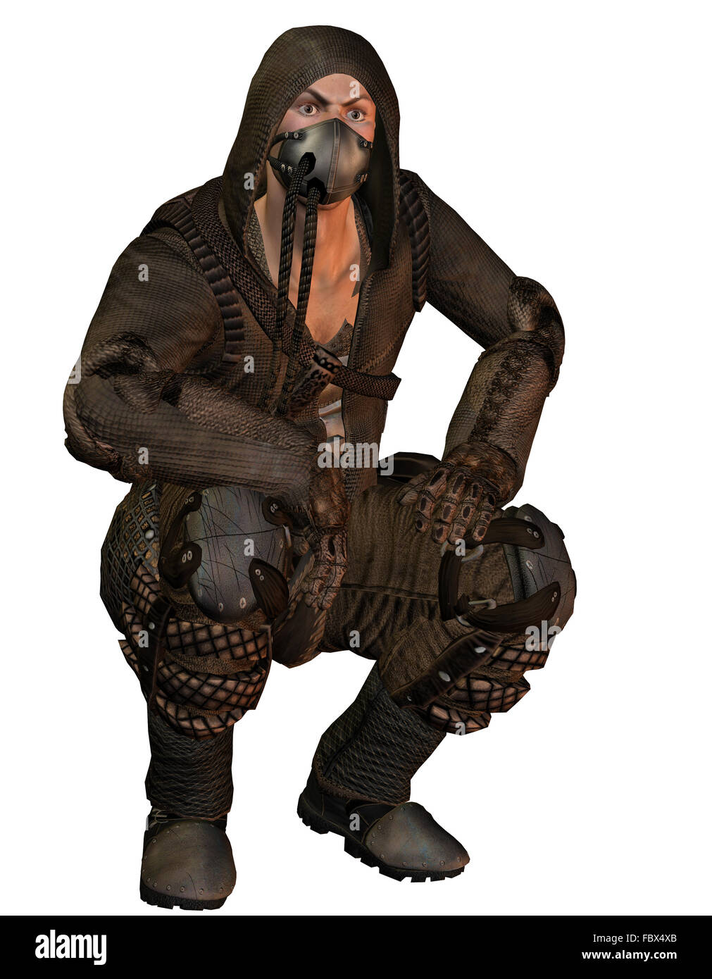 Man with gas mask Stock Photo - Alamy