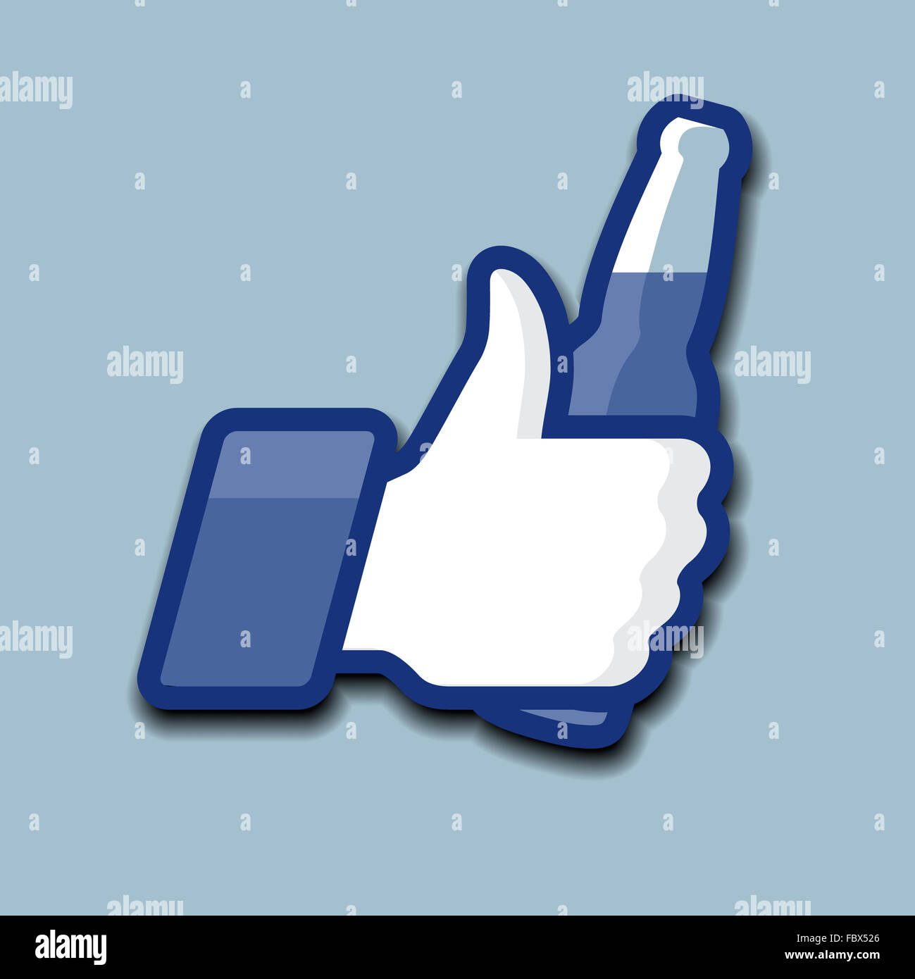 Thumbs up sticker hi-res stock photography and images - Alamy