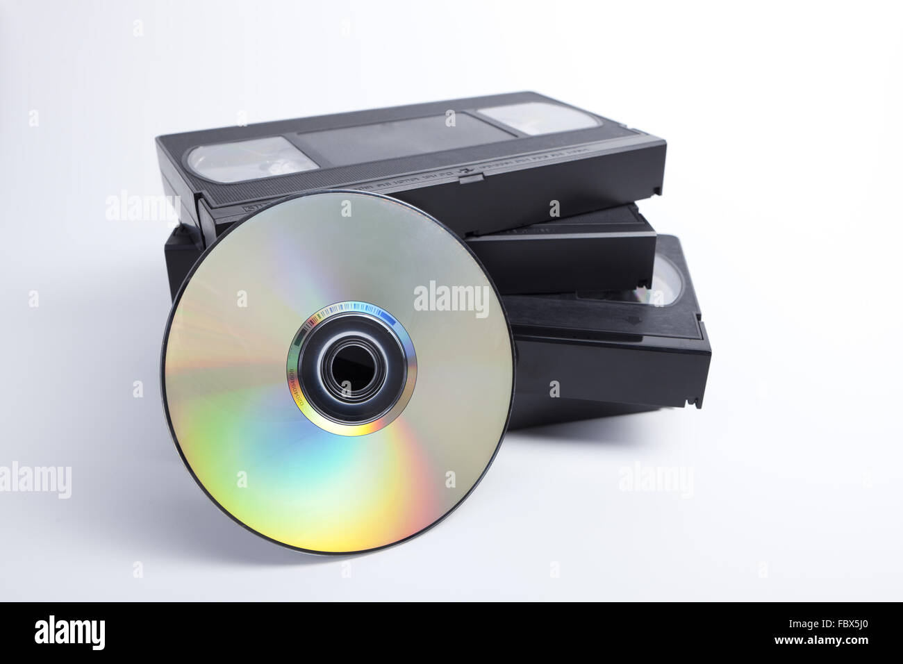 VHS and DVD Stock Photo - Alamy