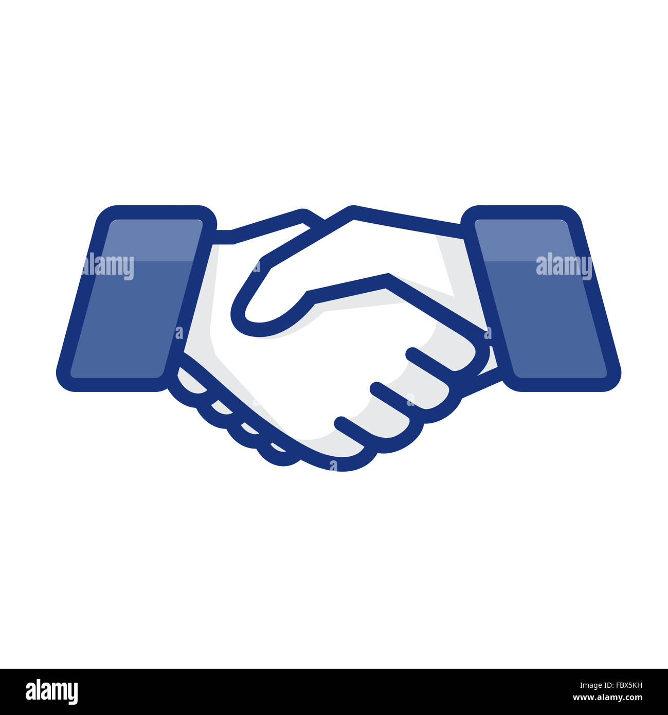 Shake hand concept Cut Out Stock Images & Pictures - Alamy