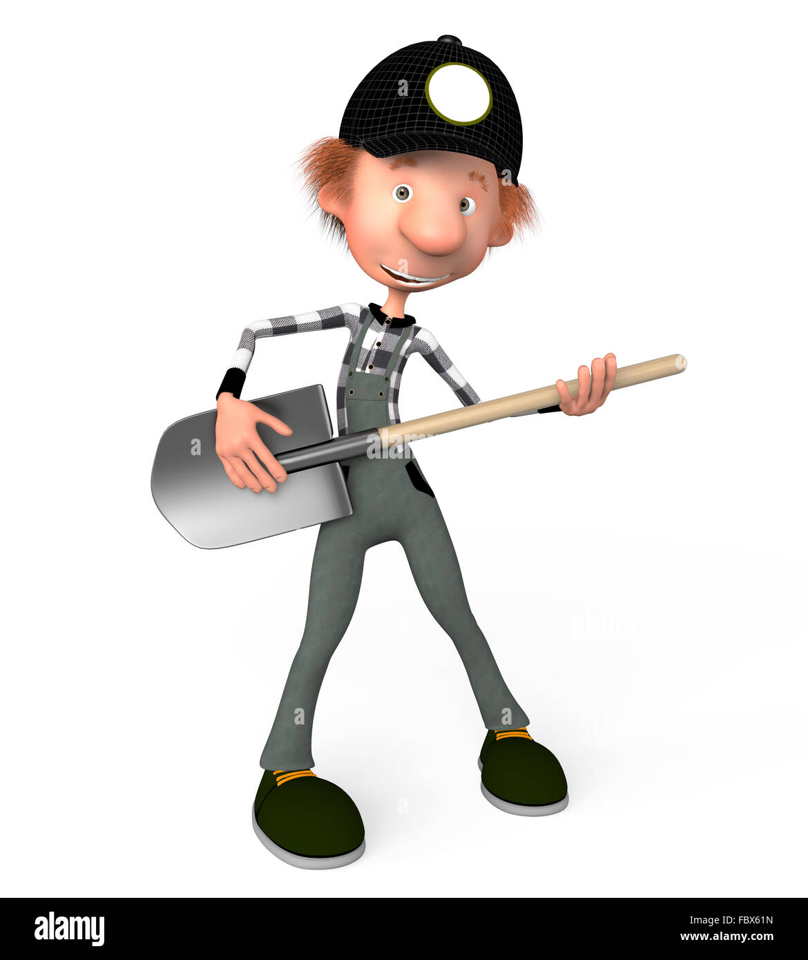 3d boy working Stock Photo - Alamy