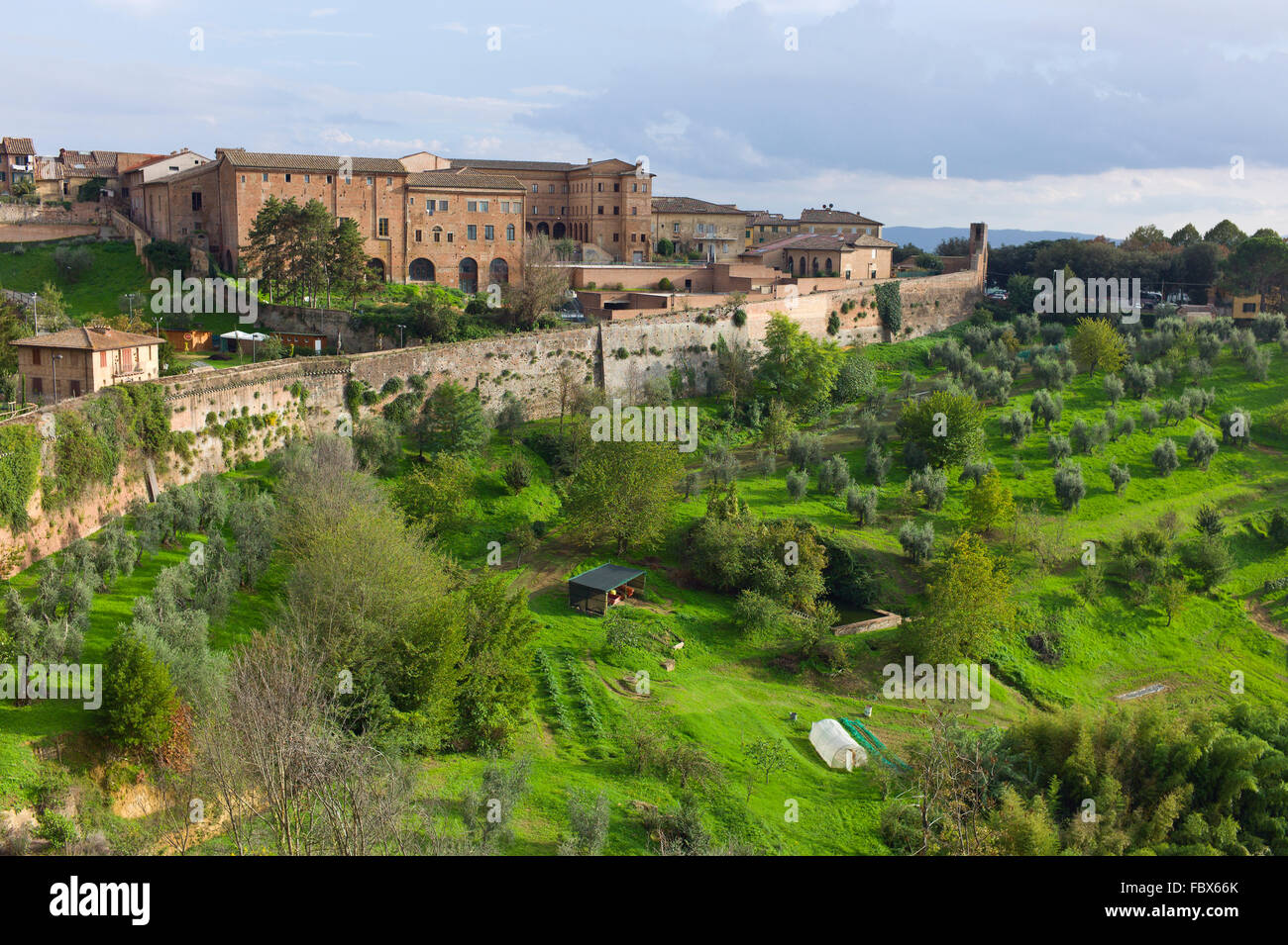 Siena city walls hi-res stock photography and images - Alamy