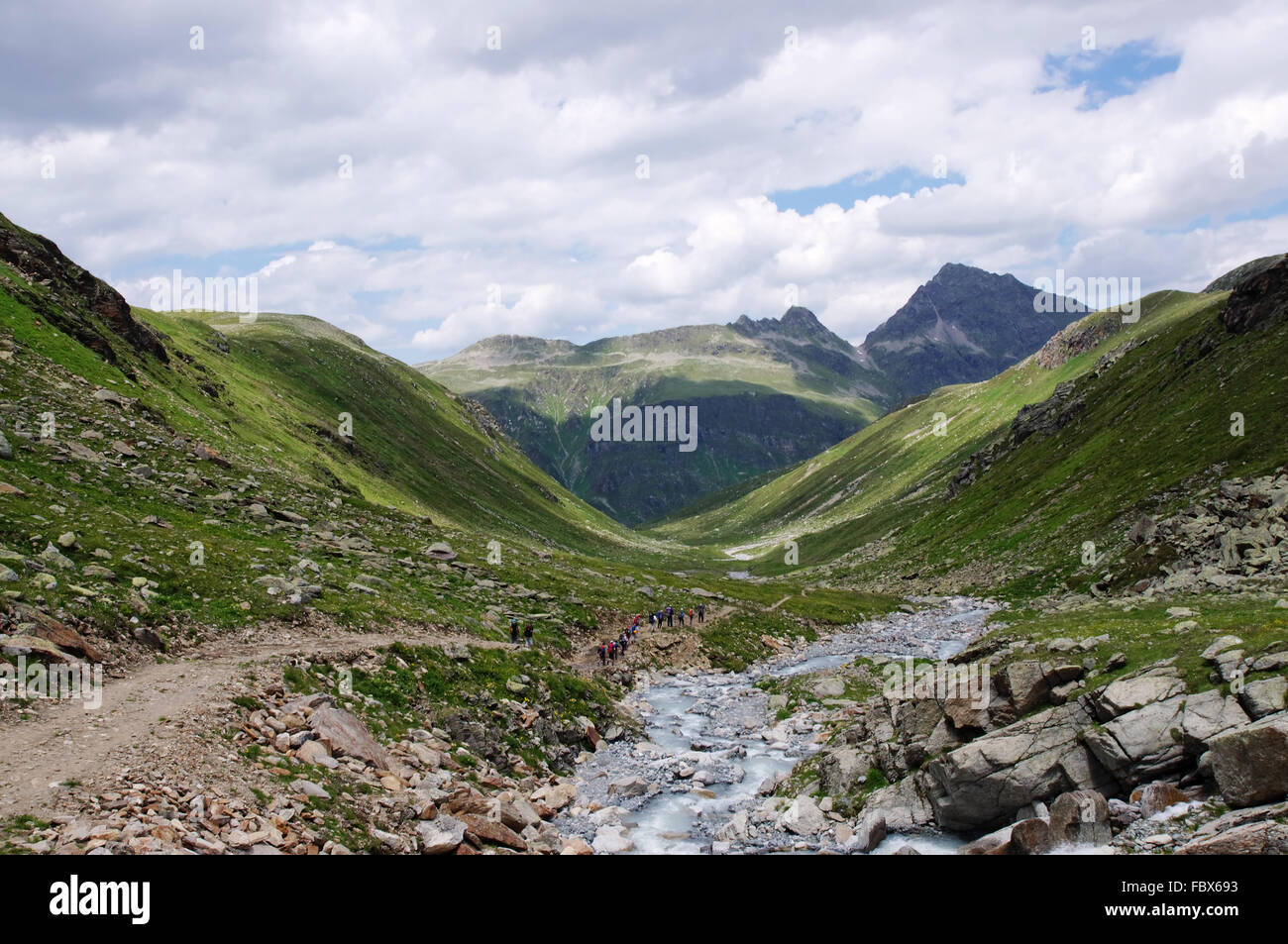 Dismounted through Bieltal Stock Photo - Alamy