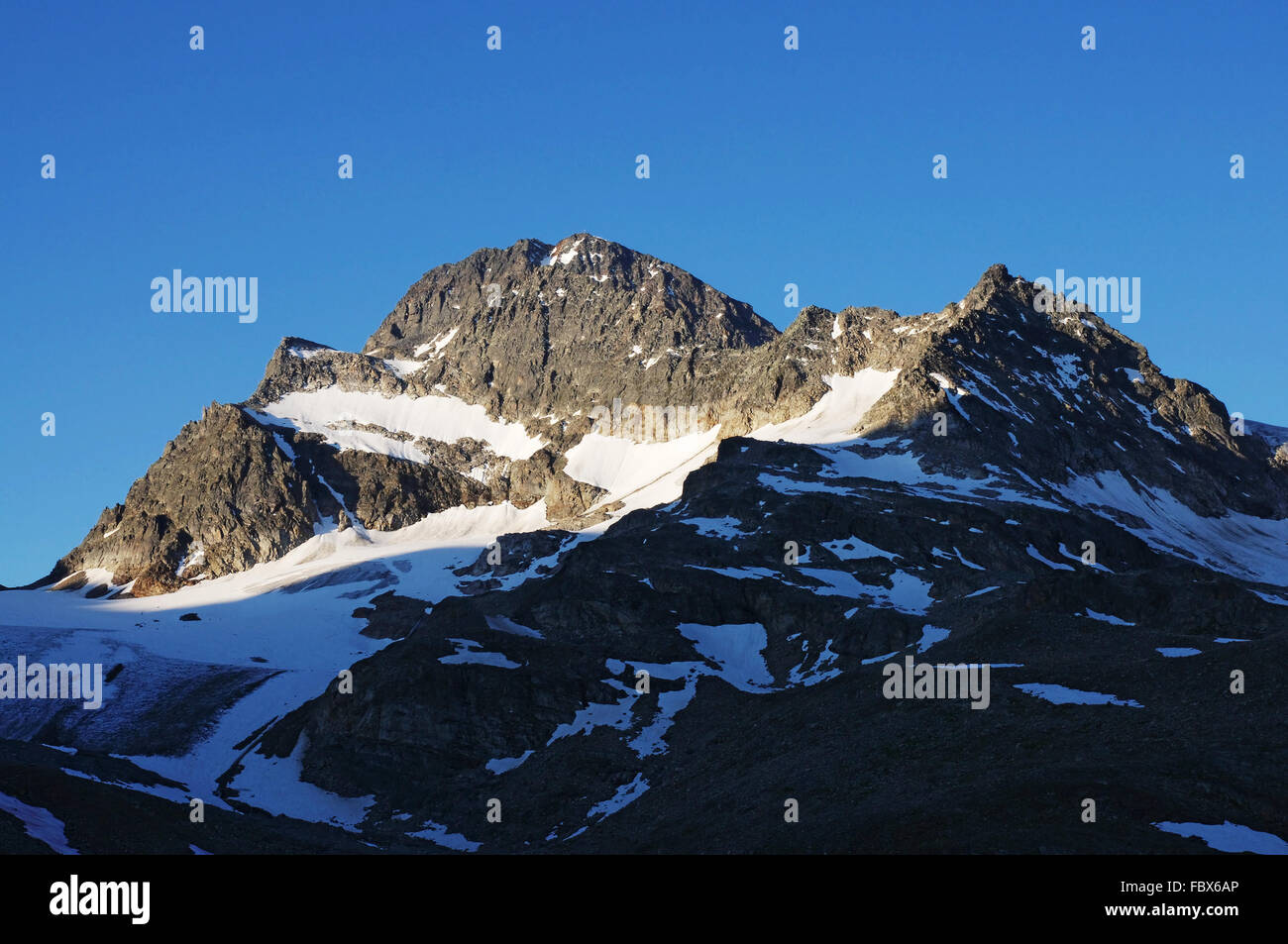 The Piz R6 in the Silvretta Stock Photo - Alamy