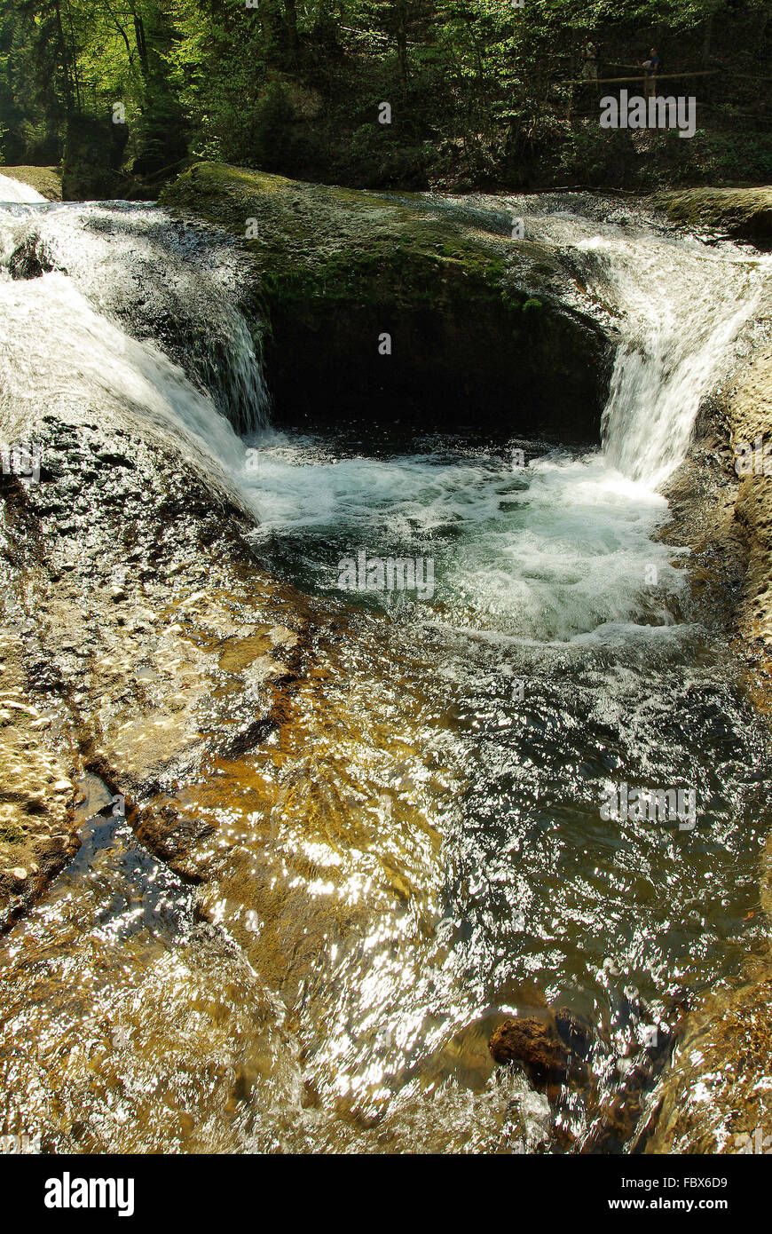 Pools - The ΓÇ£ArgenΓÇ¥ - Ice Ravine Stock Photo - Alamy