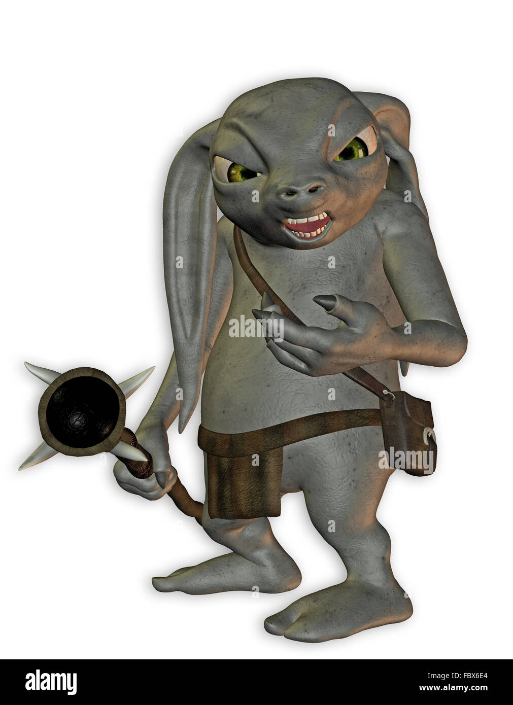 Grim Fantasy Rabbit Stock Photo - Alamy