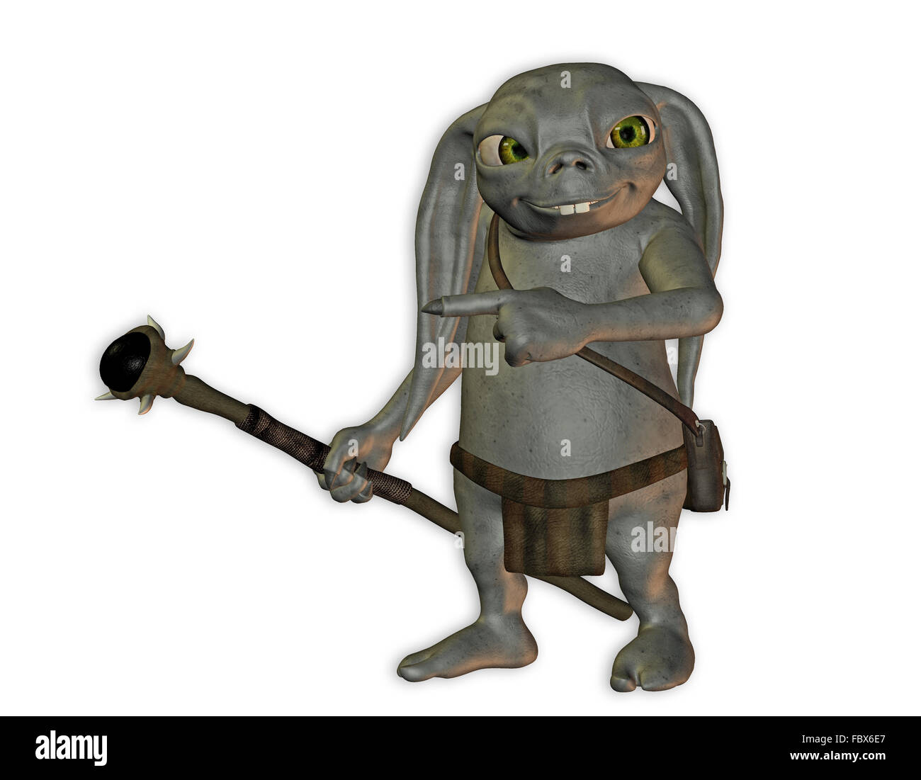 Friendly fantasy Hare Stock Photo - Alamy