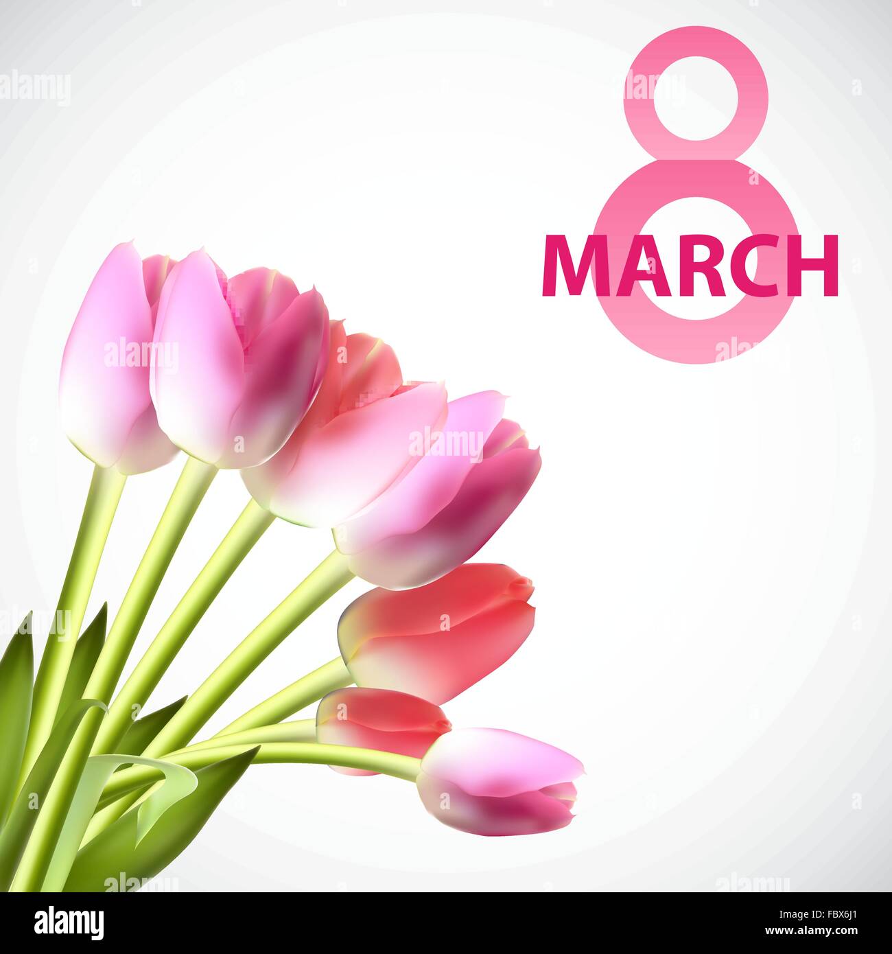 Poster 8 March Card Vector Illustration Stock Vector Image & Art - Alamy