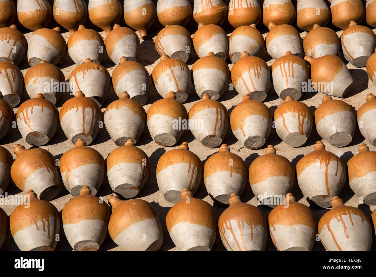 Pottery Square Bhaktapur Kathmandu Nepal Stock Photo - Alamy