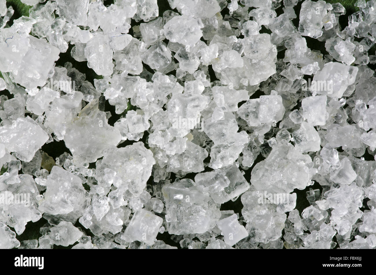crystals of coarse seasalt Stock Photo - Alamy