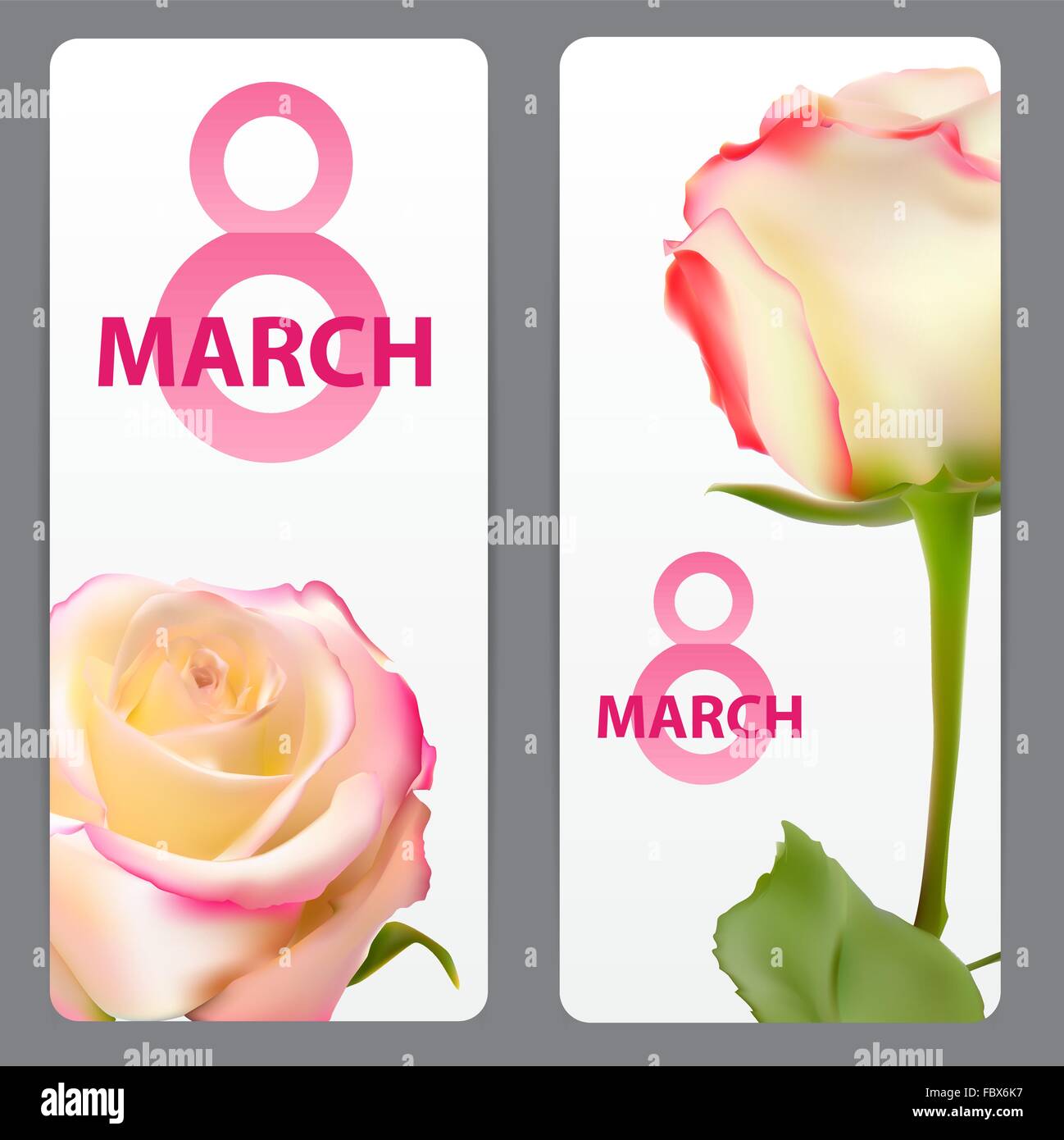 Poster 8 March Card Vector Illustration Stock Vector Image & Art - Alamy