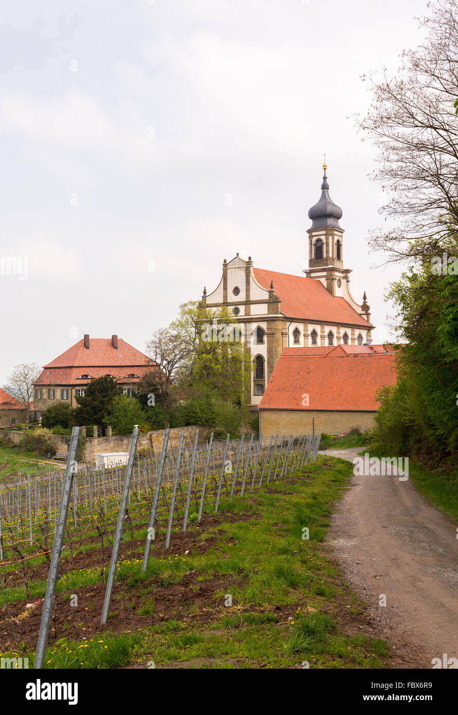 Church St Johannis or Johannes in Castell Germany Stock Photo - Alamy