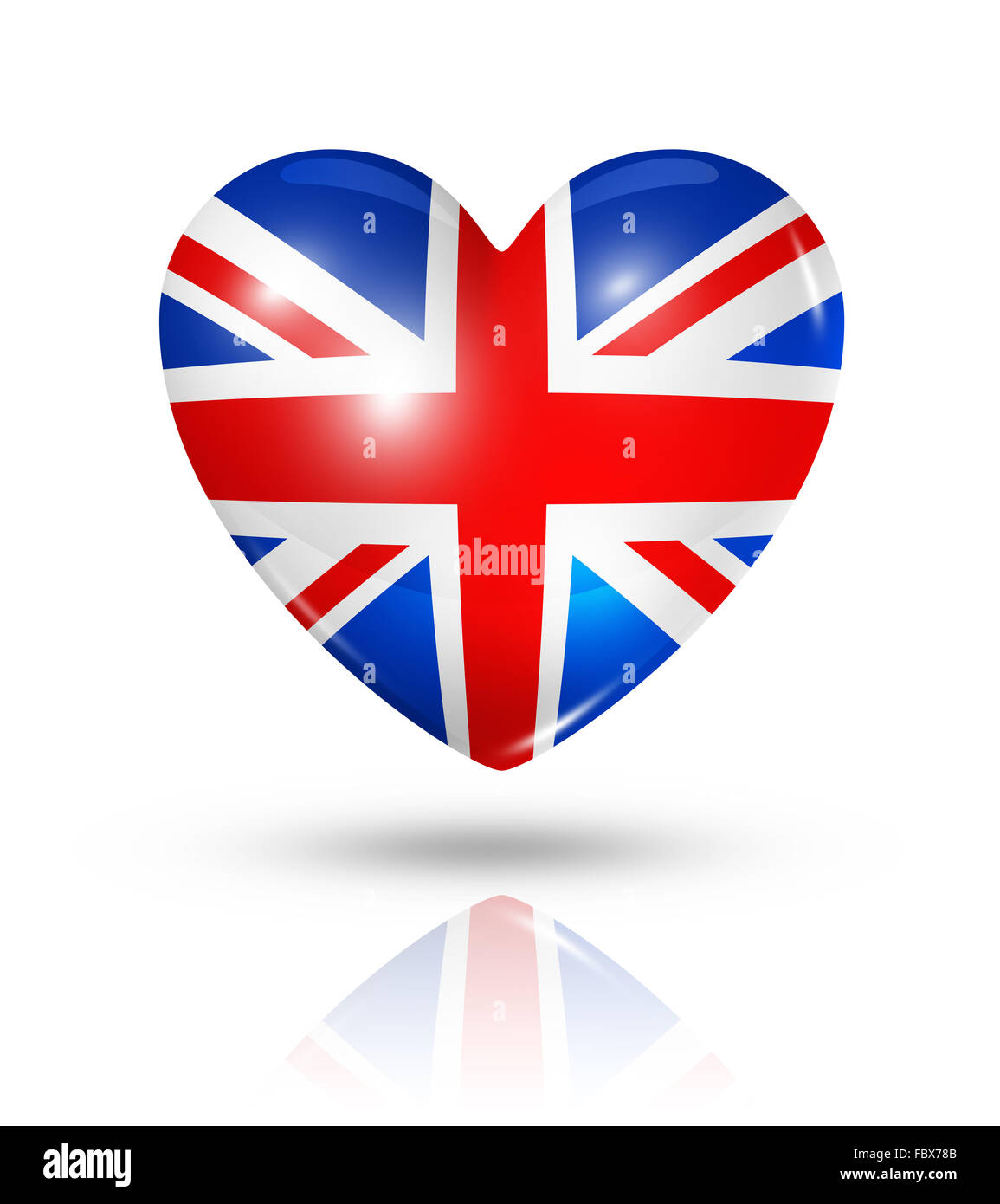 Uk flag button icon Cut Out Stock Images & Pictures - Alamy