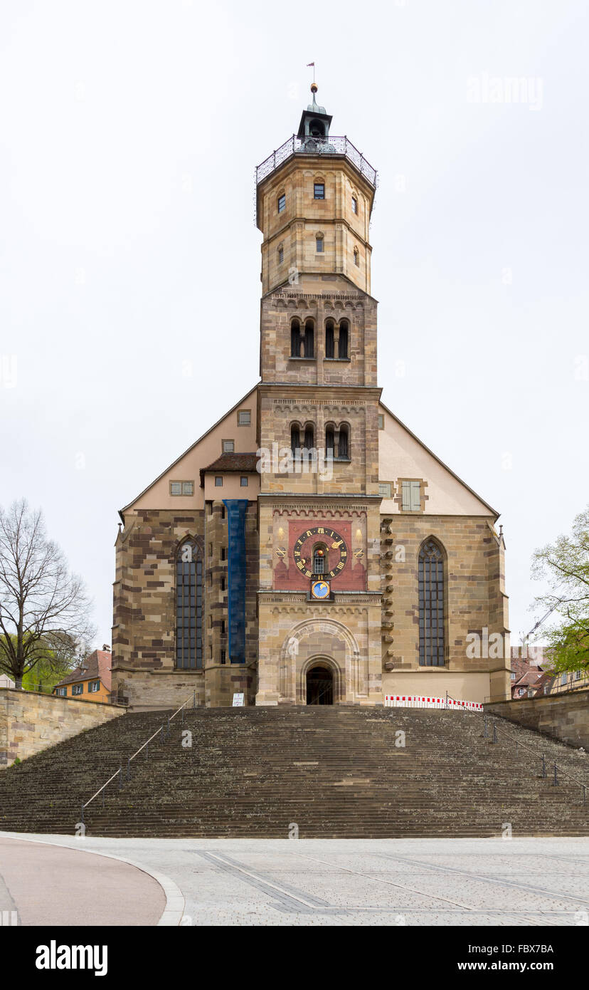 St Michaels church in Schwabisch Hall Germany Stock Photo - Alamy