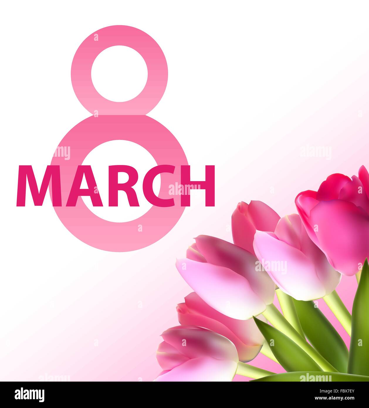 Poster 8 March Card Vector Illustration Stock Vector Image & Art - Alamy