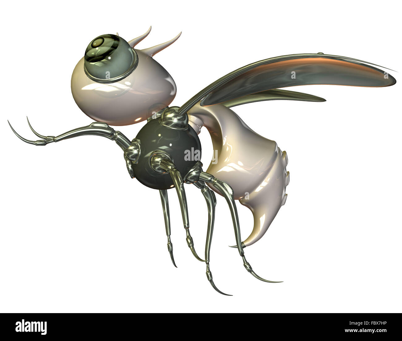Mechanical metal insect Stock Photo - Alamy