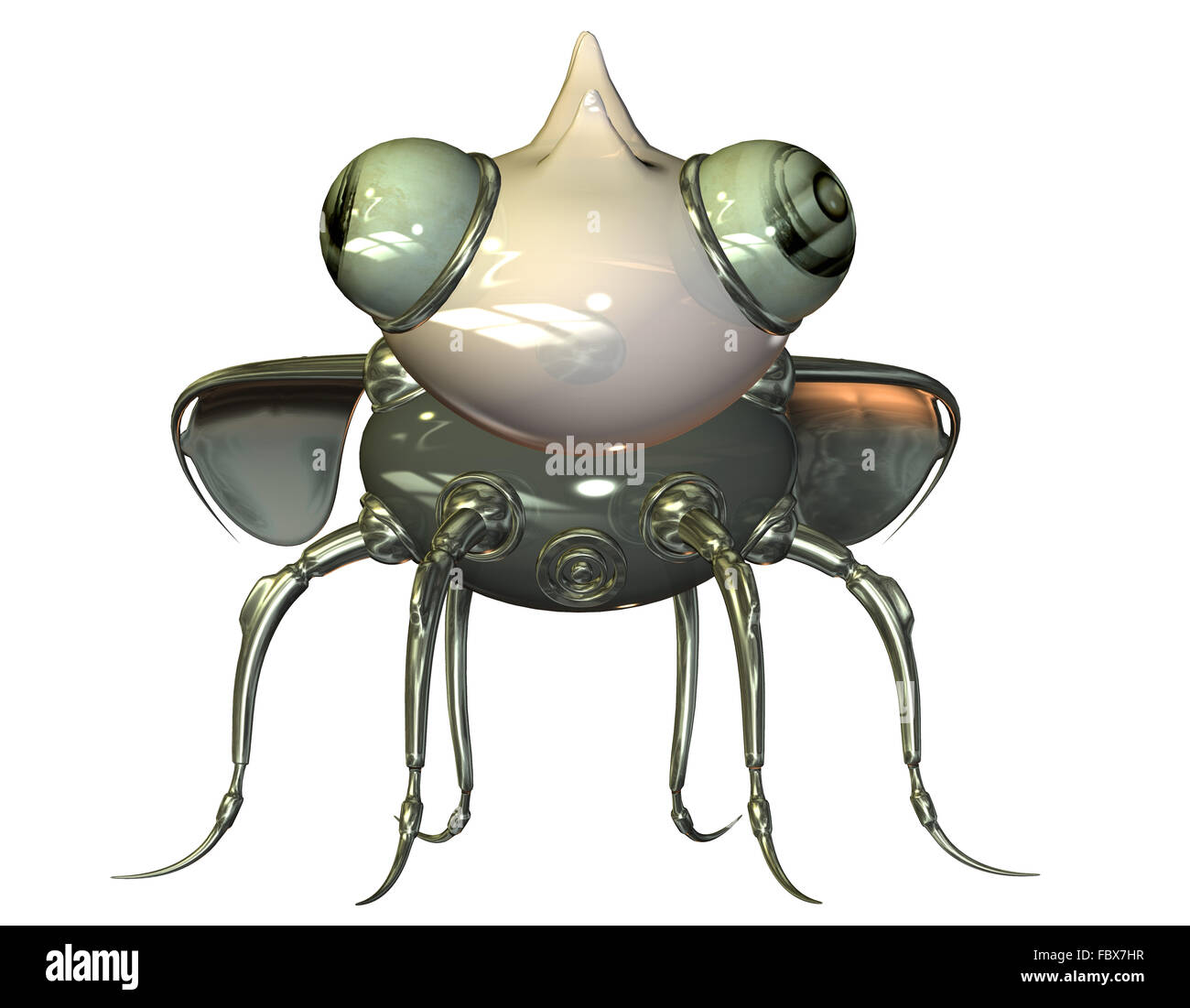 Front view of robot Cut Out Stock Images & Pictures - Alamy