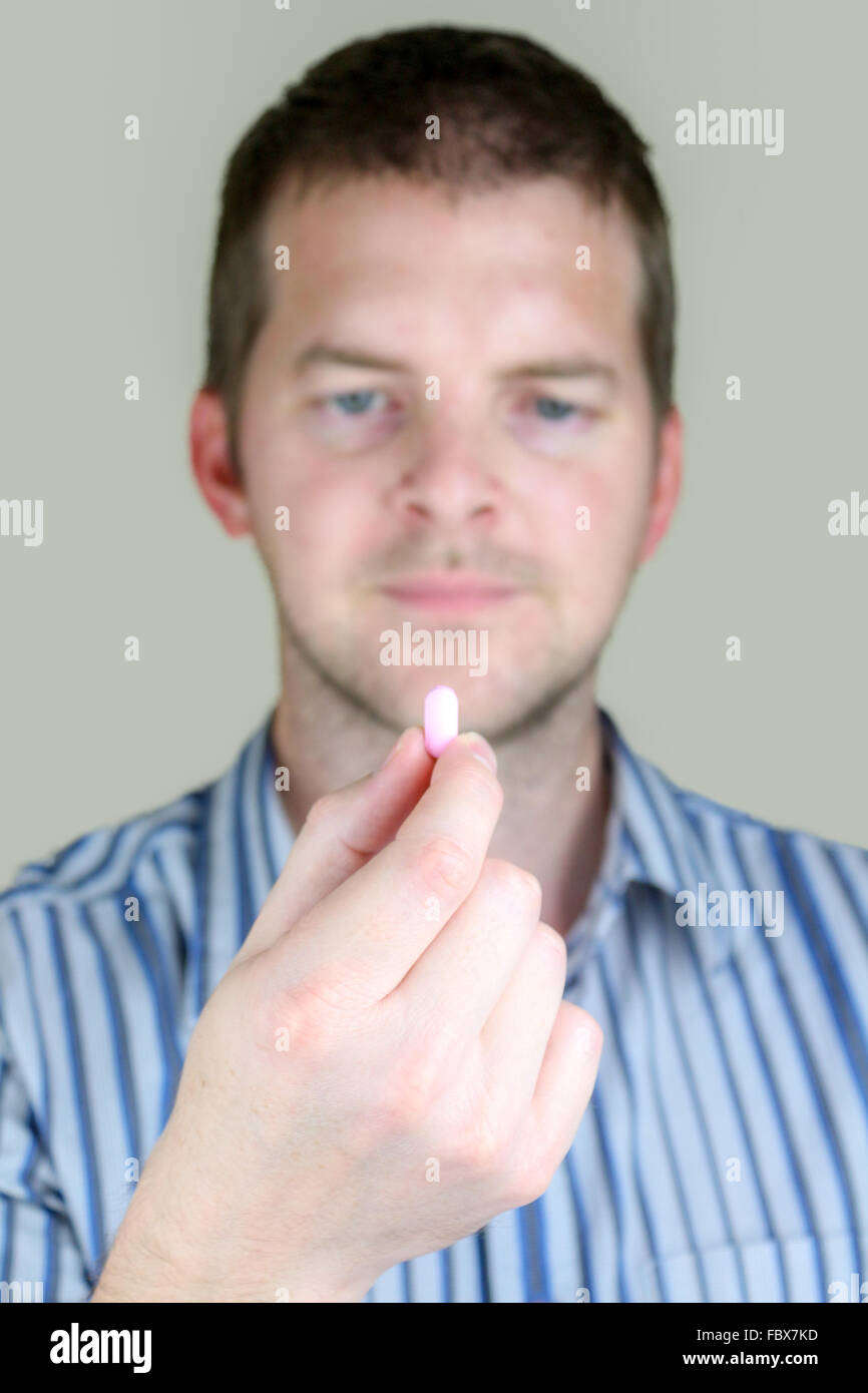 Man pill hi-res stock photography and images - Alamy