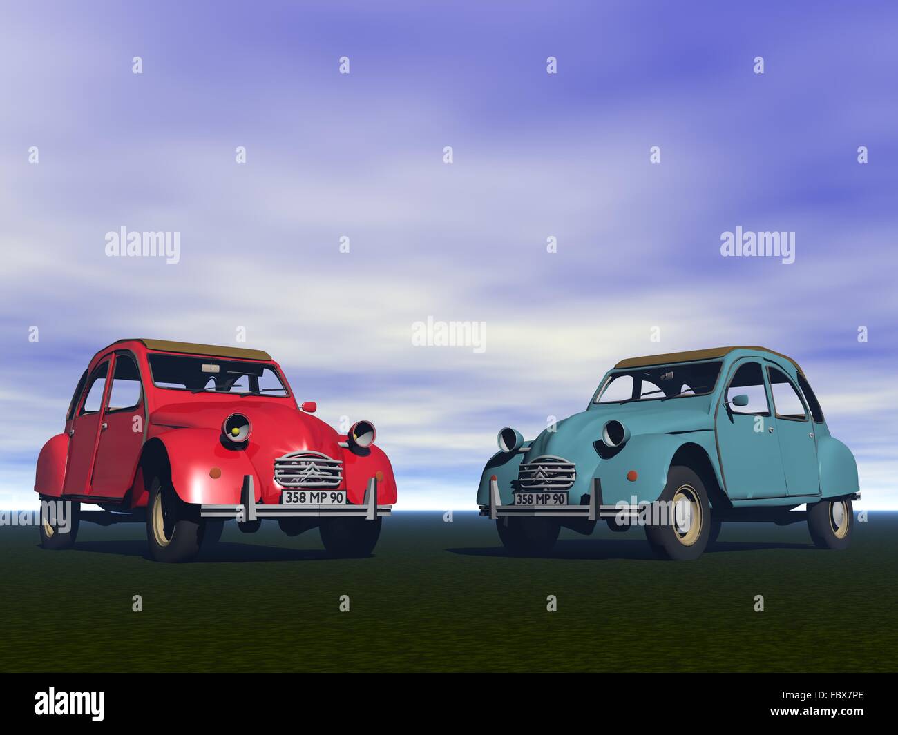 Citroen 2cv hi-res stock photography and images - Alamy