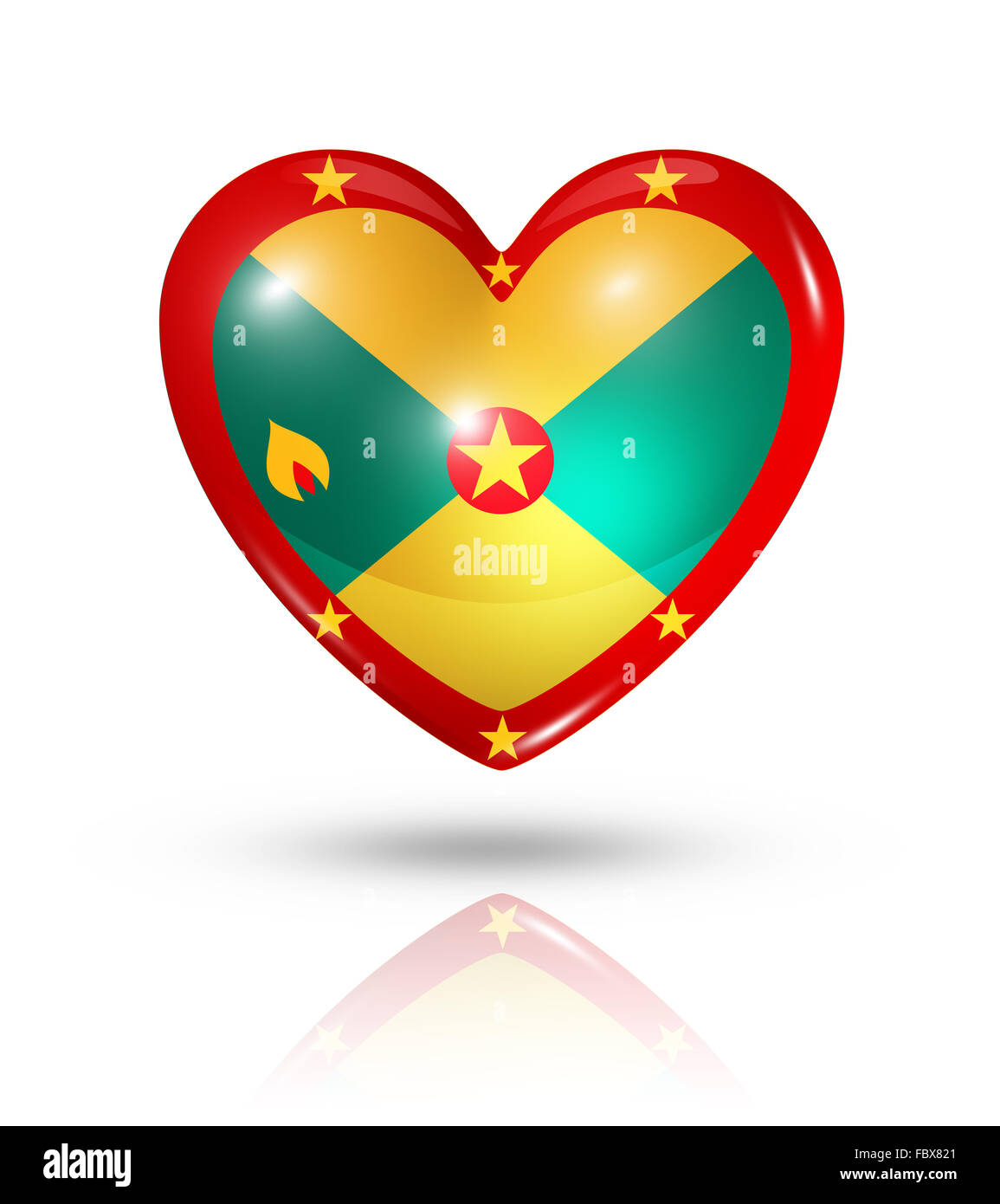 Symbol grenada national emblem Cut Out Stock Images & Pictures - Alamy