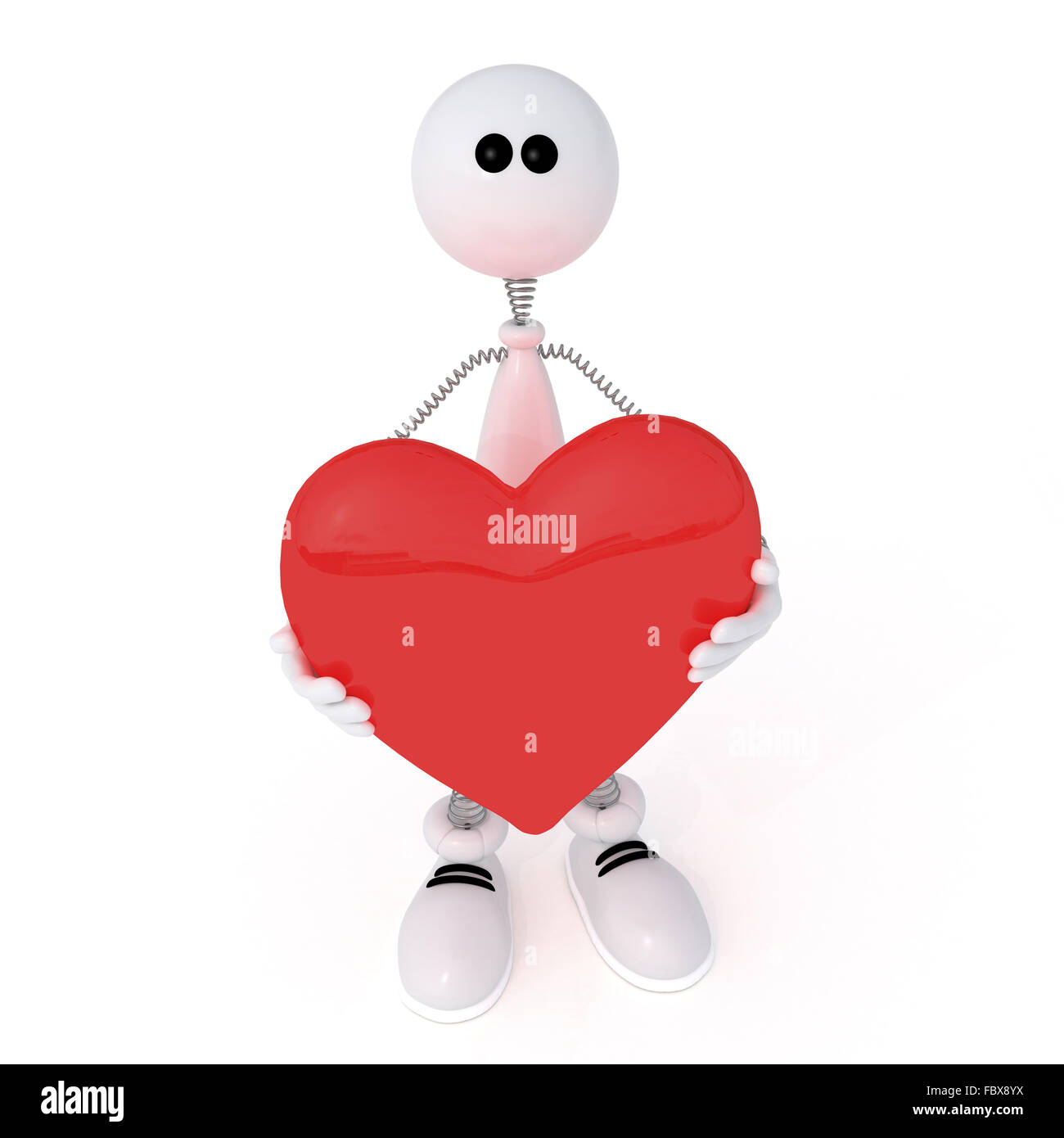 3d Little Man Heart High Resolution Stock Photography and Images - Alamy